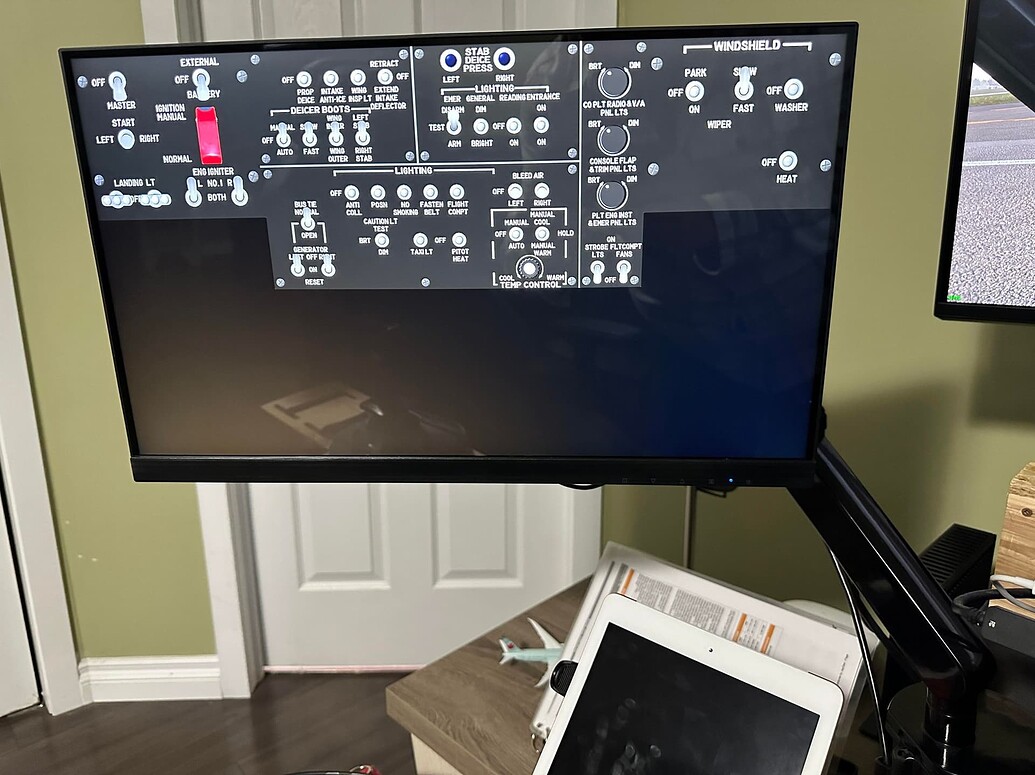 Experimental Sim Avionics Air Manager Instruments and Panels - Tools ...