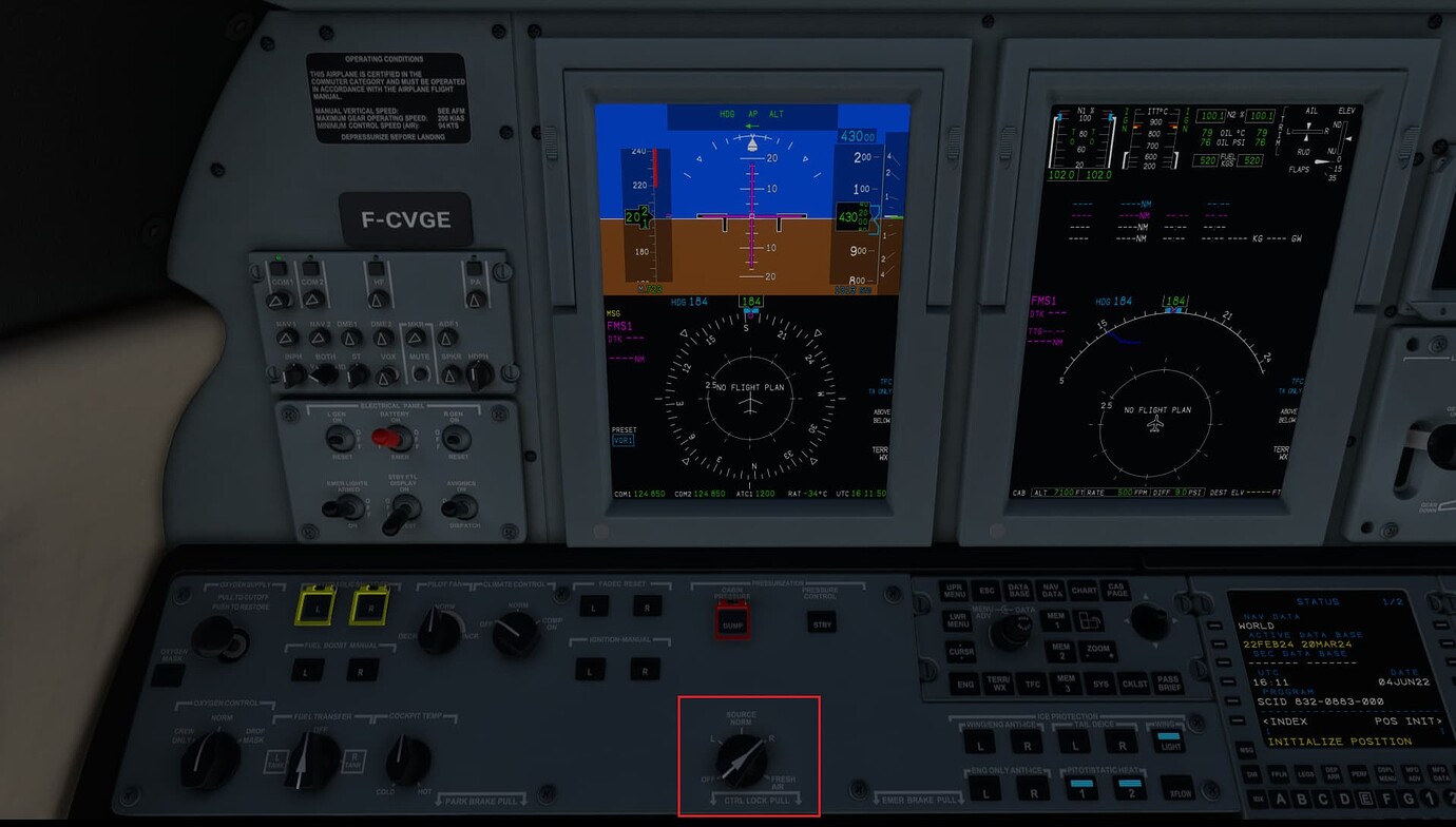 CJ4 cabin altitude warning? - Aircraft & Systems - Microsoft Flight ...