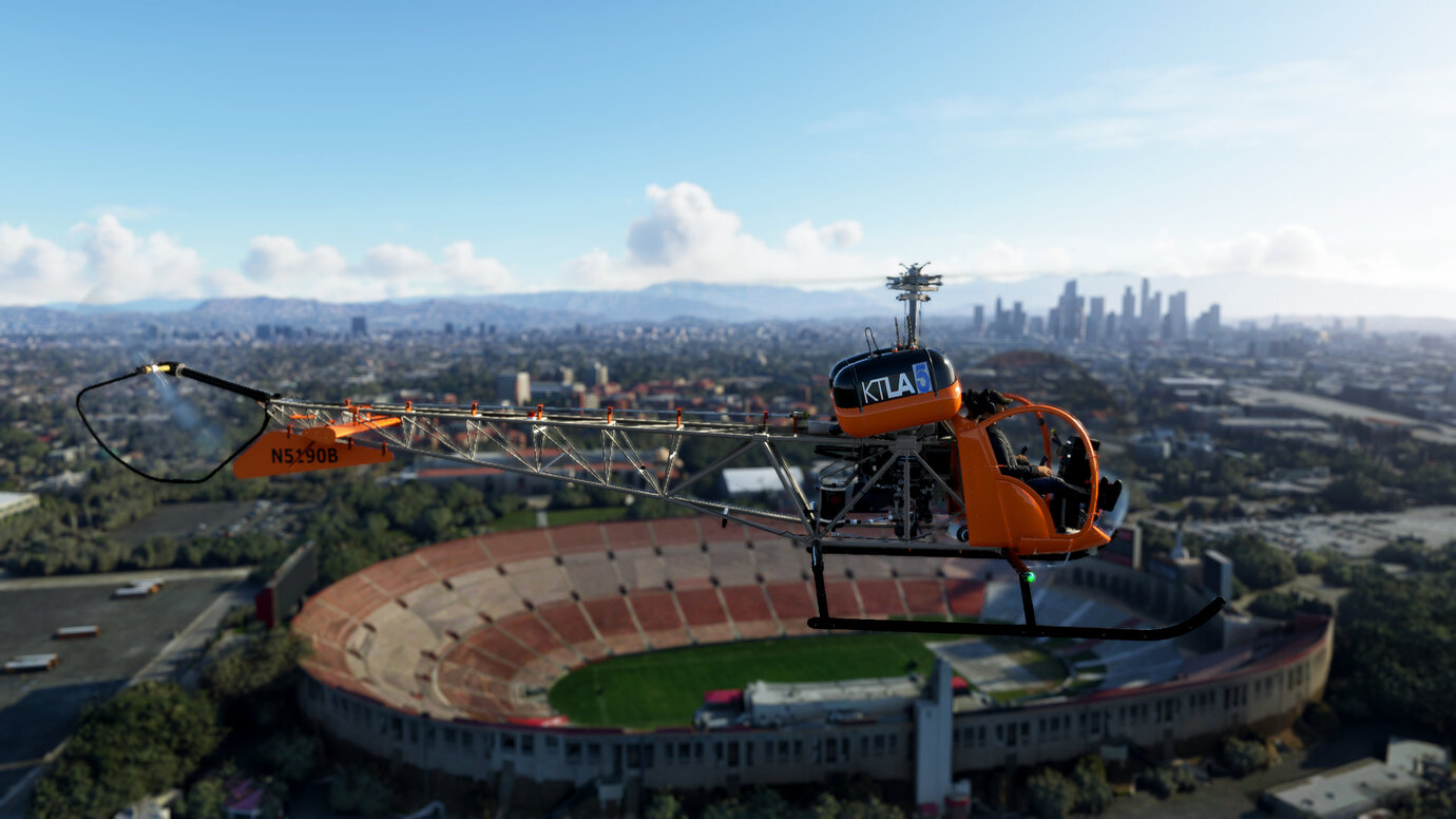 Bell 47G-2 “Telecopter”: the first flying TV studio first flew 63 years ...