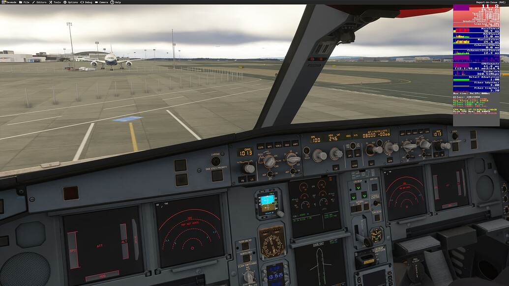 FPS performance - VRAM bug? - Install, Performance & Graphics - Microsoft Flight Simulator Forums