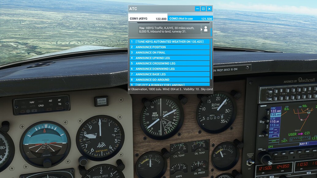ATIS message still plays after changing frequency - ATC, Traffic & NAVAIDs - Microsoft Flight ...
