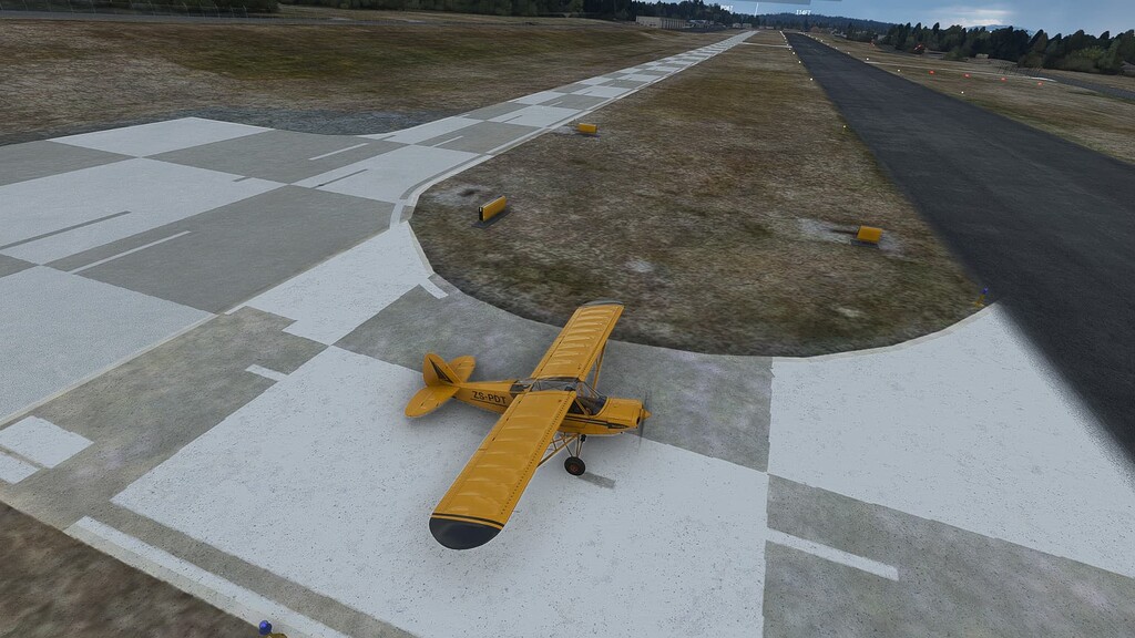 Blocky textures and missing centre lines - Scenery & Airports ...