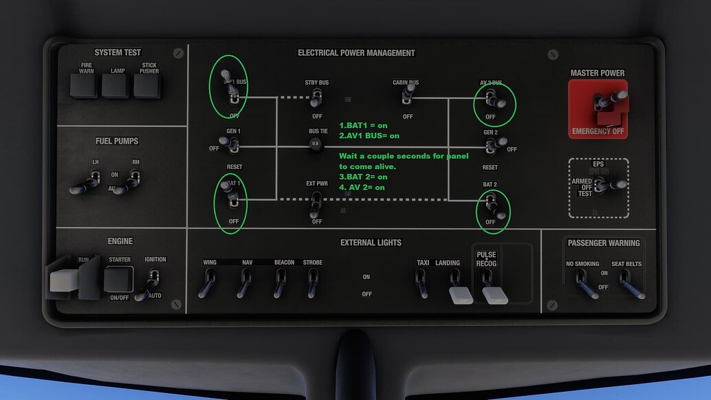 How switch on PC-12 avionics? - Aircraft & Systems - Microsoft Flight ...