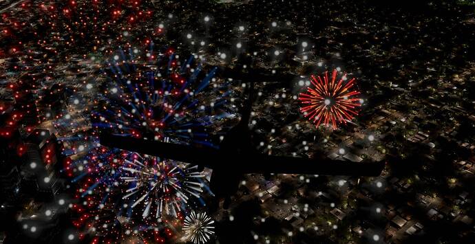 Fireworks for July 4 (Night time only) - THANK YOU MS/Asobo! - General ...