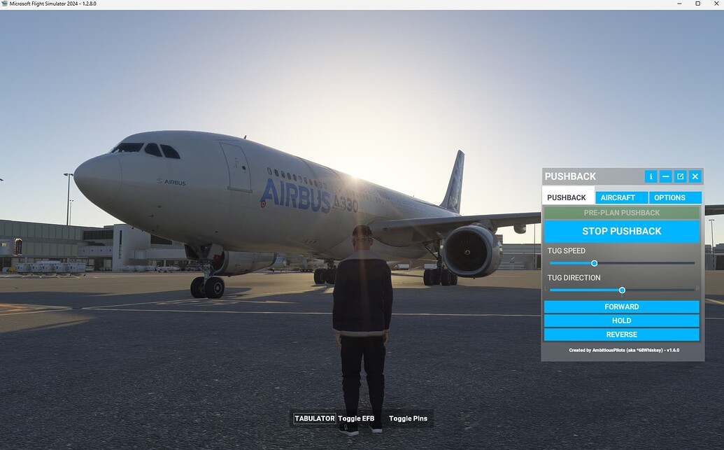Toolbar Pushback - #413 by AmbitiousPilots - Tools & Utilities ...