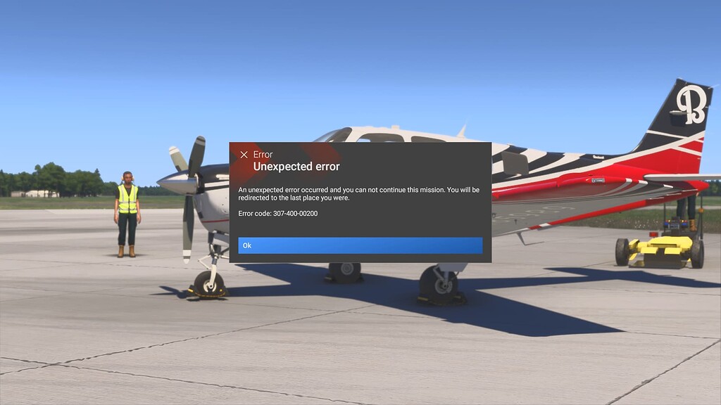 CONSOLIDATED REPORT: Career Mode - unexpected error (307-400-00200) - User Interface ...