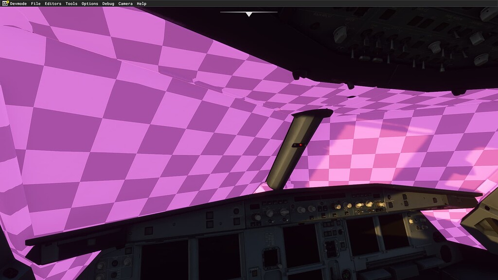 A320 V2 loads in with pink windshield - Aircraft & Systems - Microsoft ...