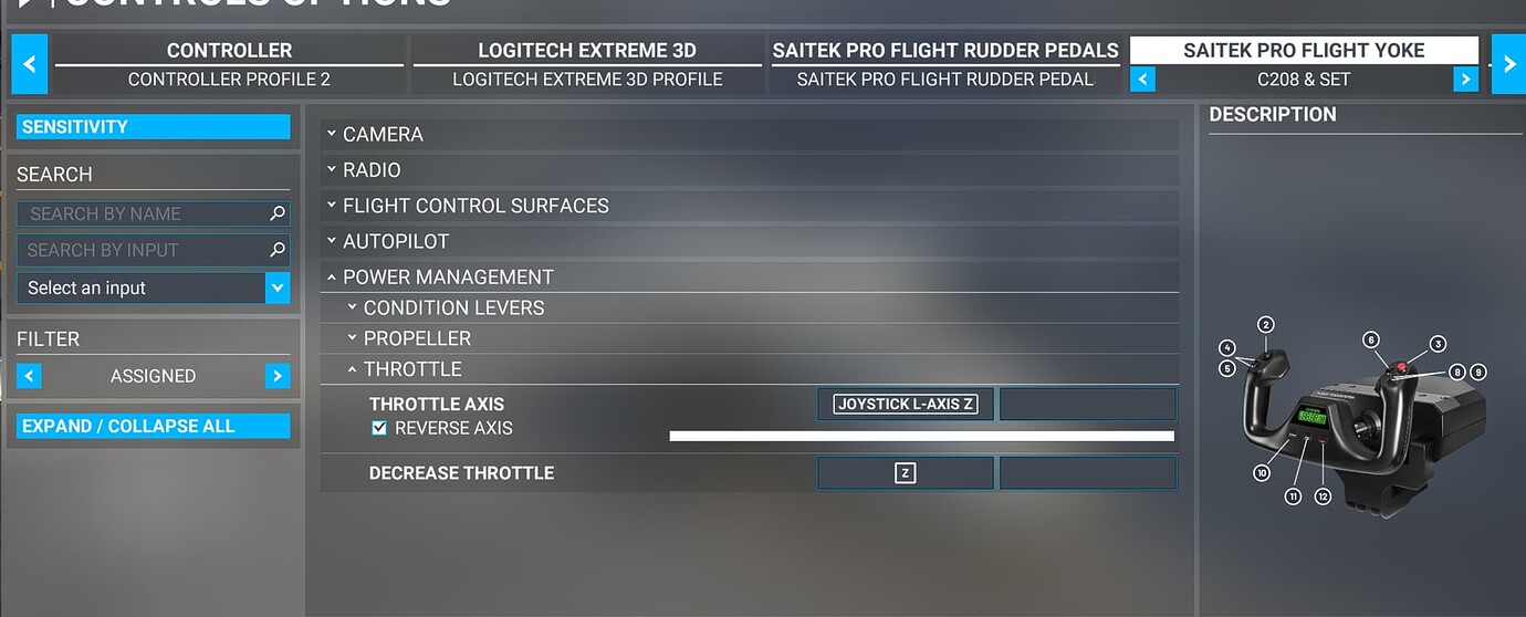 How to get full reverse thrust on a joystick button? - Hardware & Peripherals - Microsoft Flight ...