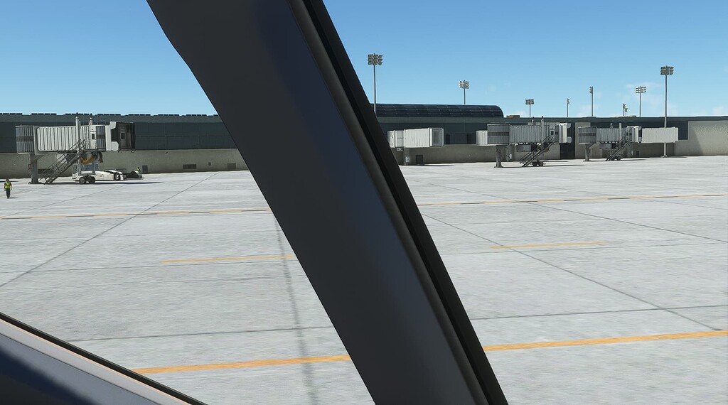 Part of the jetway is missing at KHOU - Resolved - Microsoft Flight ...