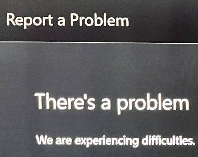Xbox Report A Problem - There is a Problem - Crashes (CTDs) - Microsoft ...