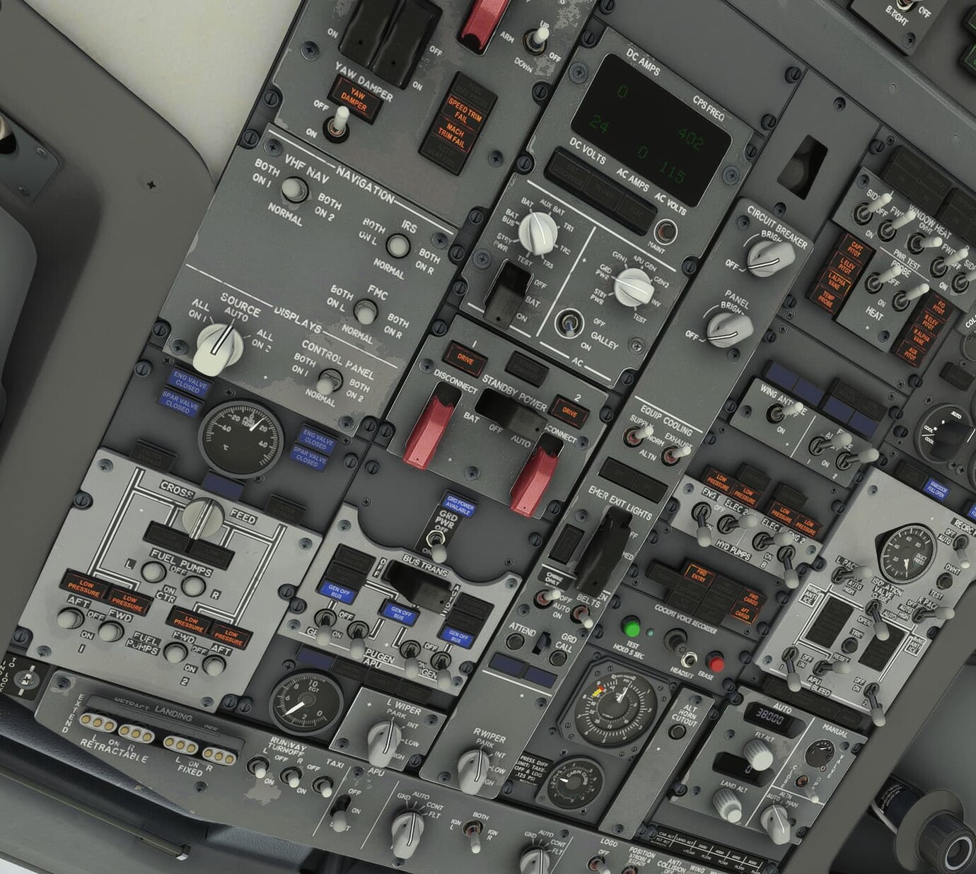 Blurry glass panel displays under DLSS in cockpit wide view - Wishlist ...