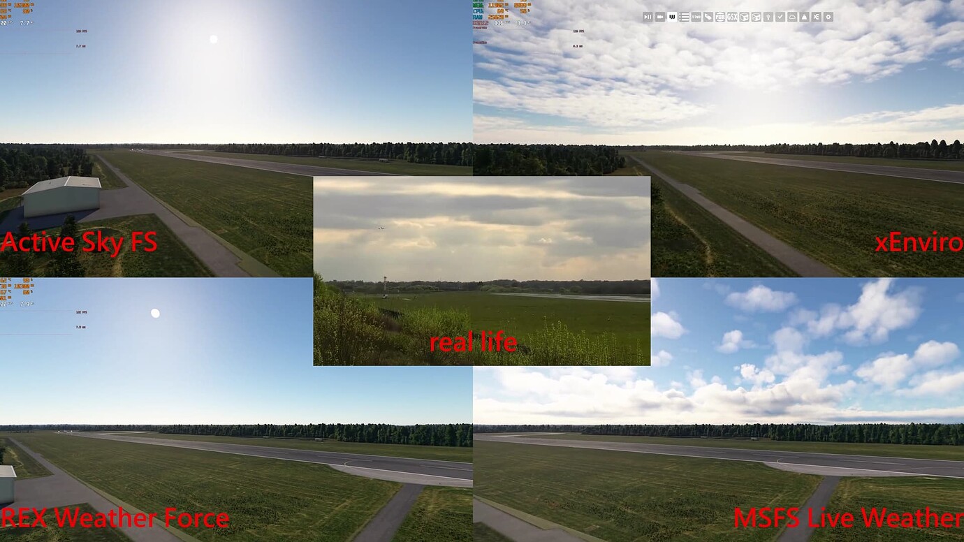 MSFS Live Weather,Rex Weather Force,Active Sky FS,xEnviro 2020 ...