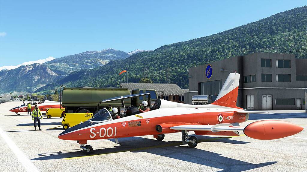 Sion Airfield in the heart of the Swiss Alps - World Photographer ...