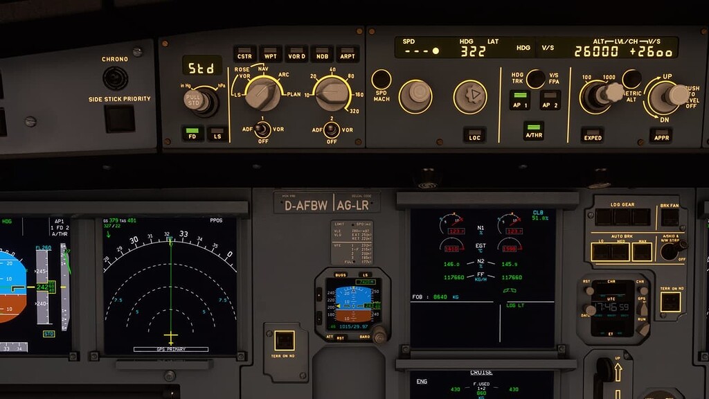 A320 FBW V0.7.3 Can not climb after 24000FT (engines over heat) - World ...