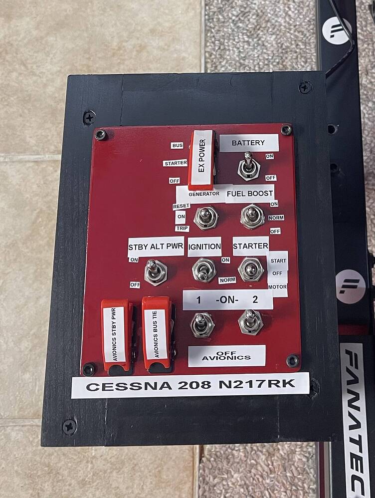 Cessna 208 Panel - Home Cockpit Builders - Microsoft Flight Simulator ...