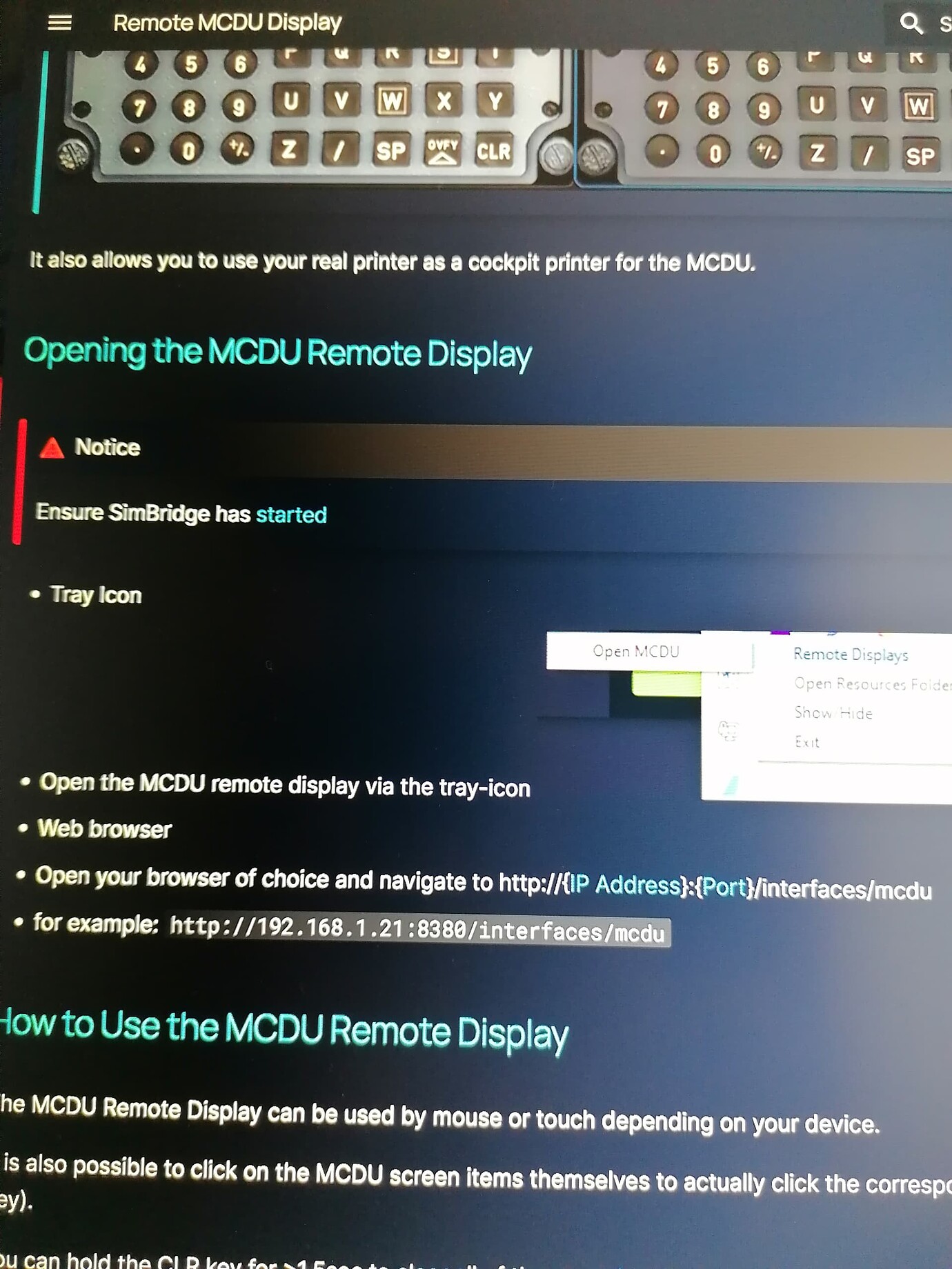 FBW remote mcdu - Aircraft - Microsoft Flight Simulator Forums FBW remote mcdu - Aircraft - Microsoft Flight Simulator Forums
