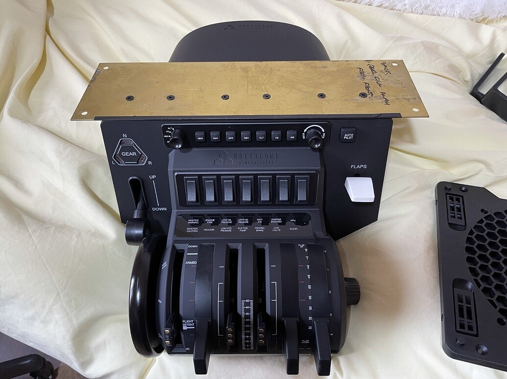 Honeycomb Yoke mounting under desk - #33 by ArtfulDodger653 - Tech Talk ...