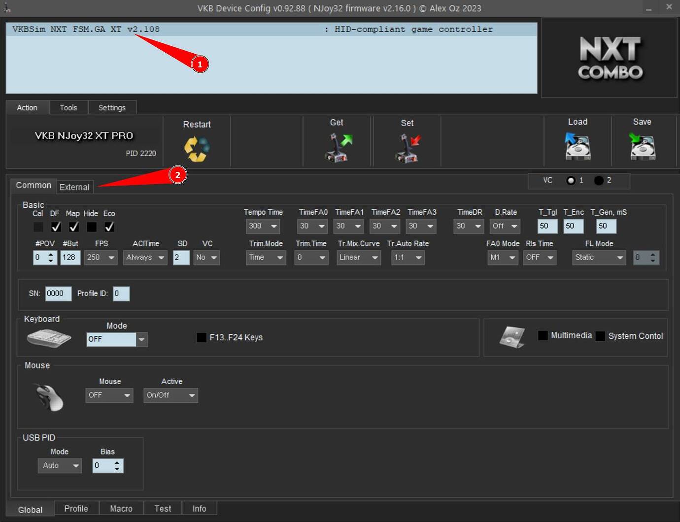 [Reference] MSFS Keybind Mapping for VKB FSM-GA Module - UPDATED for VNAV and HDG SYNC ...