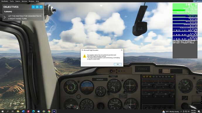 CDT every time I use MSFS - Crashes (CTDs) - Microsoft Flight Simulator Forums