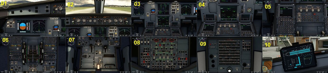 FlyByWire: how to change cockpit-camera instrument-view sort? - User Interface & Activities ...