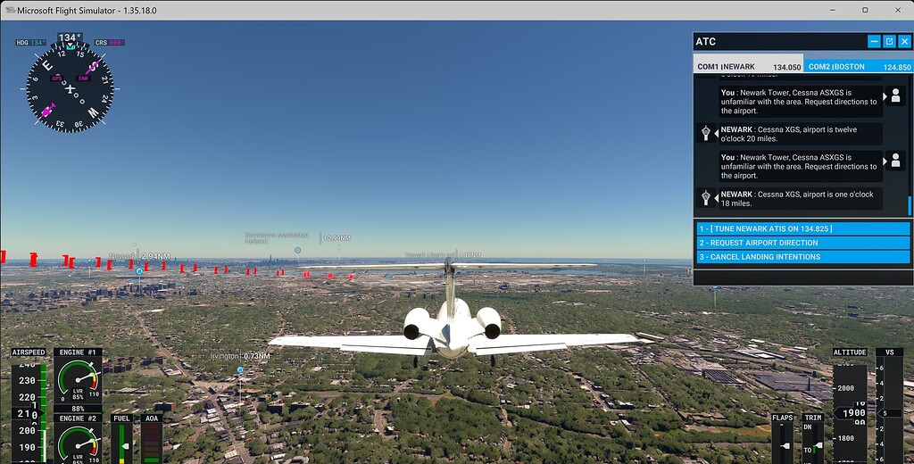 Outer, Middle, and Inner Markers on the Landing Path - Aircraft ...