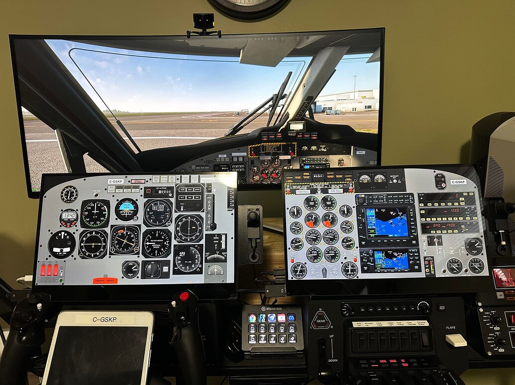 Experimental Sim Avionics Air Manager Instruments and Panels - Tools ...