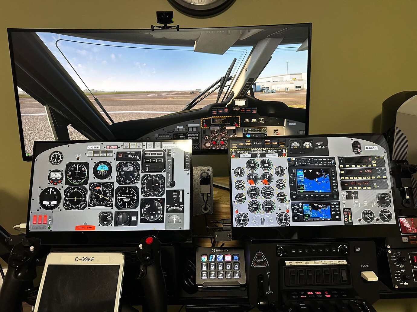 Experimental Sim Avionics Air Manager Instruments and Panels - Tools ...