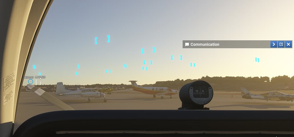 Visual Flightpath visible even if It is turned off in Visual assistance - User Interface ...