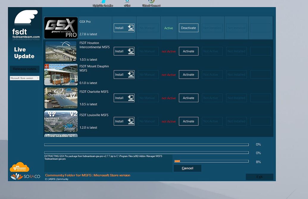 GSX Pro does not want to be installed. No matter what I do - Tools ...