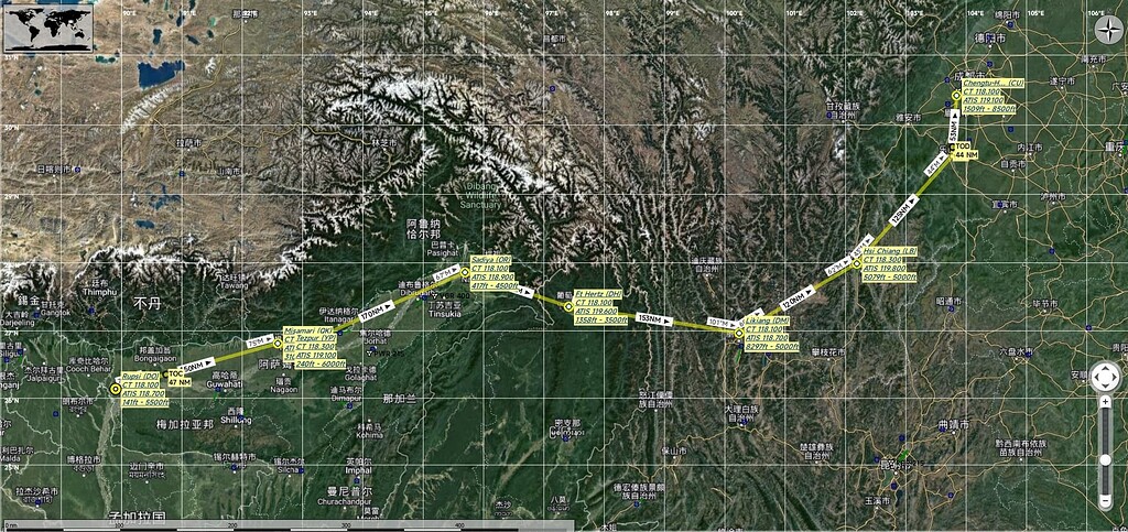 Flying the Hump DC3 DC6 - World Discovery - Microsoft Flight Simulator ...