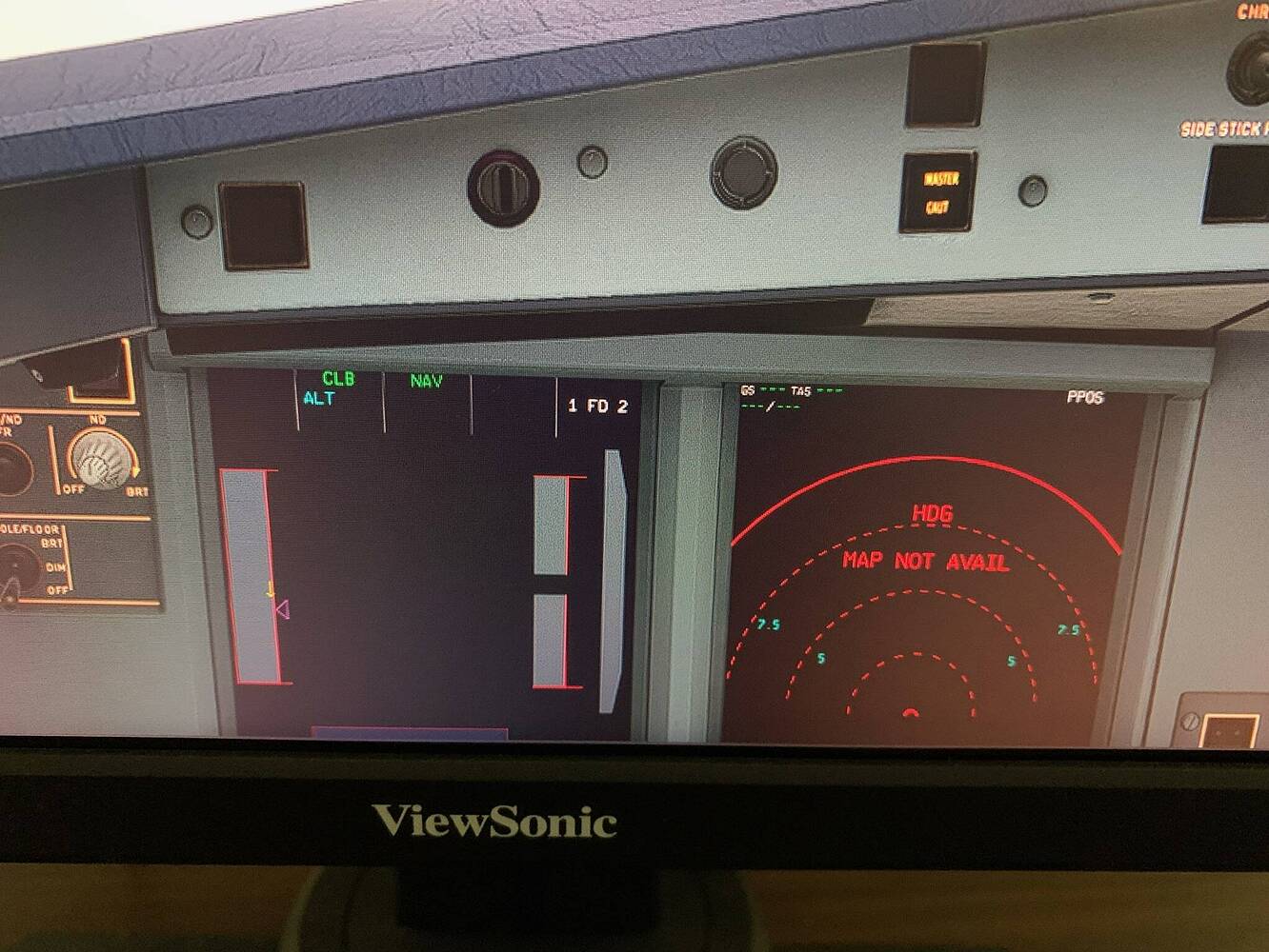 FBW A320 loses PFD/ND - Aircraft - Microsoft Flight Simulator Forums