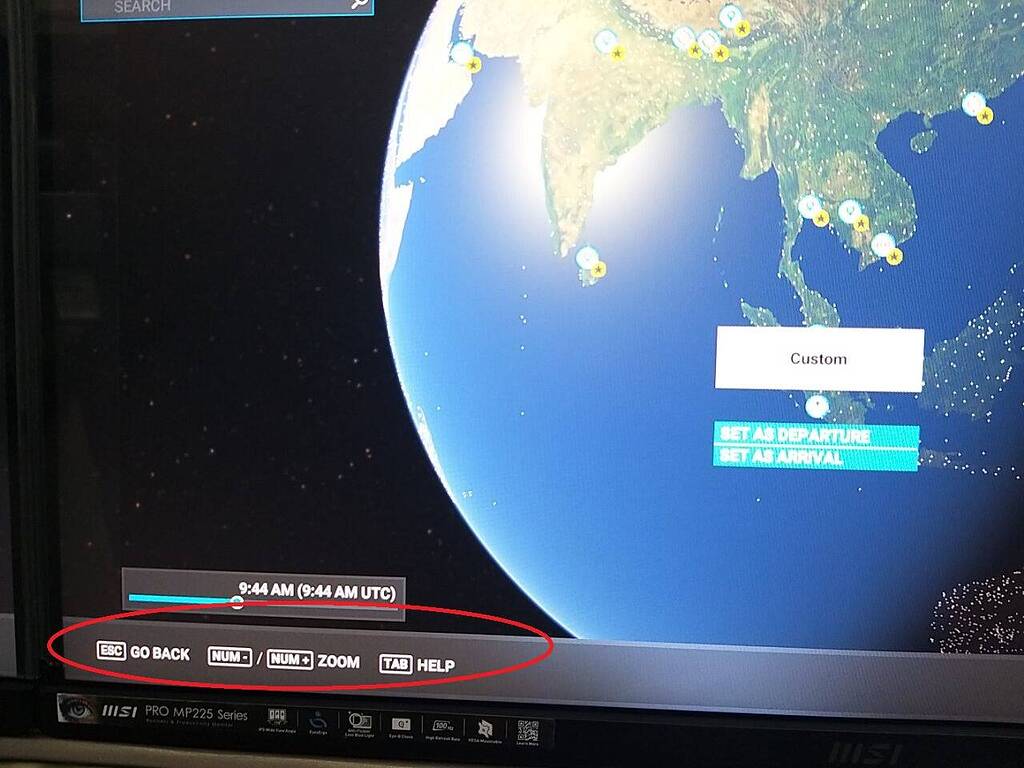 World Map menu missing "MORE" button - User Interface & Activities - Microsoft Flight Simulator ...