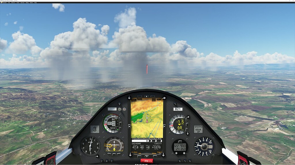 THERMALS barely exist in MSFS, but they're very important for glider ...