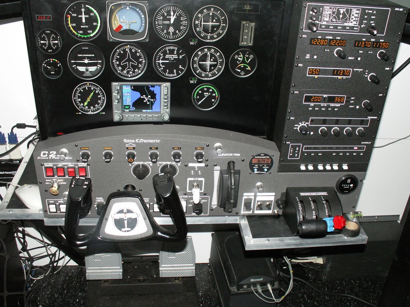 PAFS. My first flight sim build - Home Cockpit Builders - Microsoft ...