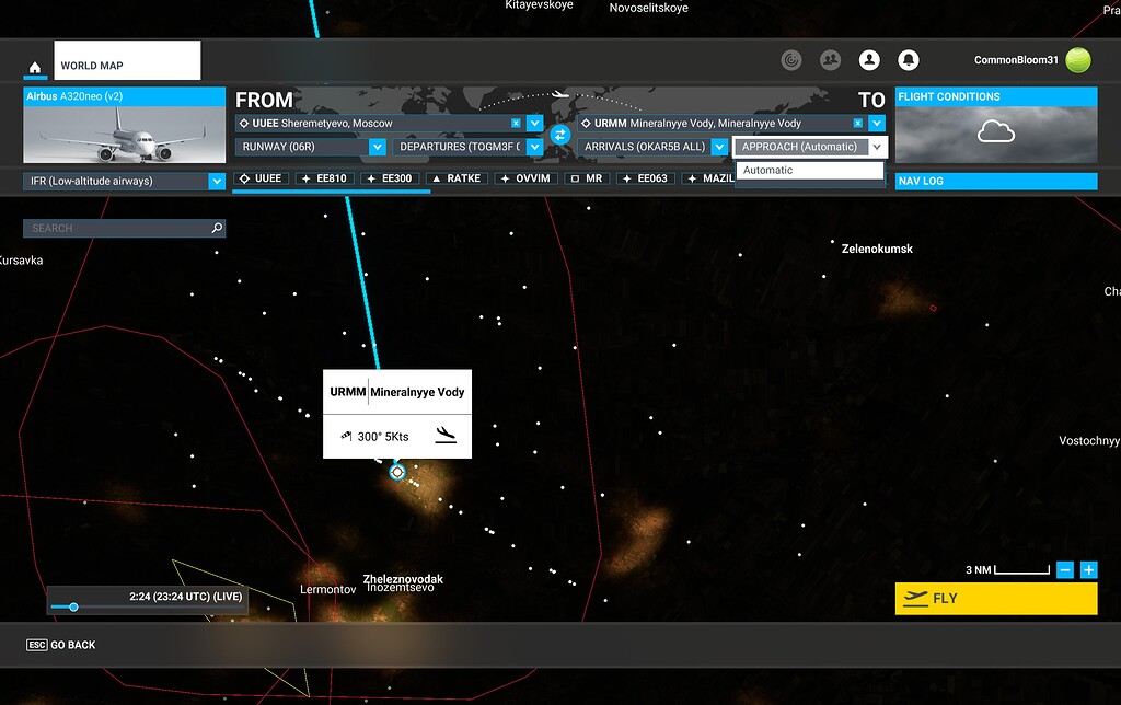 URMM arrival/departure procedures are broken - ATC, Traffic & NAVAIDs ...