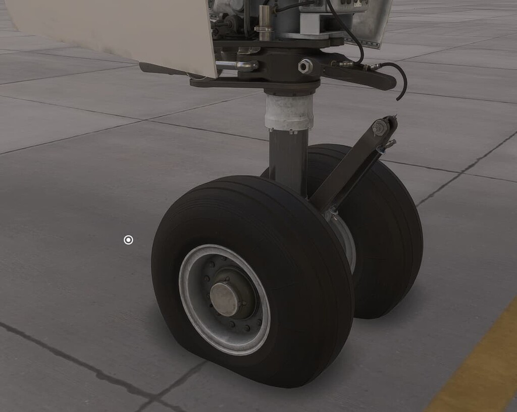 787 Nose gear steering animation is inverted - Aircraft & Systems ...