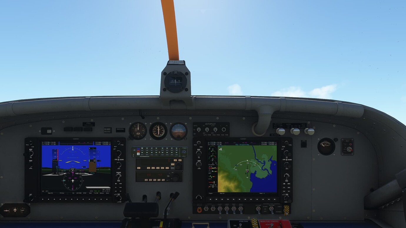 Non G950 Pilatus PC-6/B2-H4 versions are missing an ADF display ...