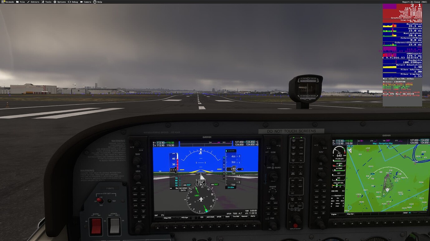 FPS performance - VRAM bug? - Install, Performance & Graphics - Microsoft Flight Simulator Forums