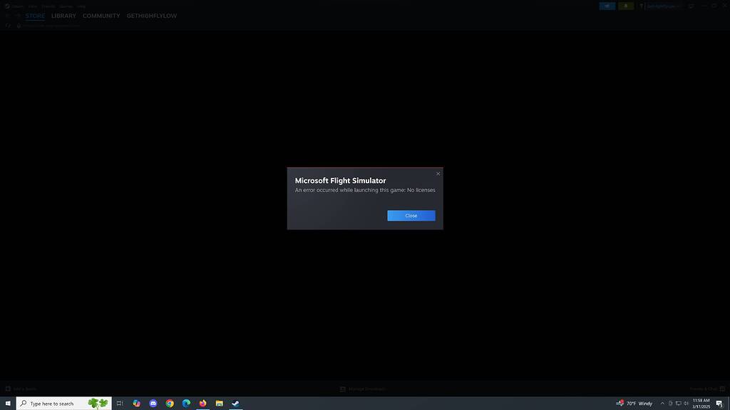 An Error Occurred While Launching This Game-No Licenses - Install, Performance & Graphics ...