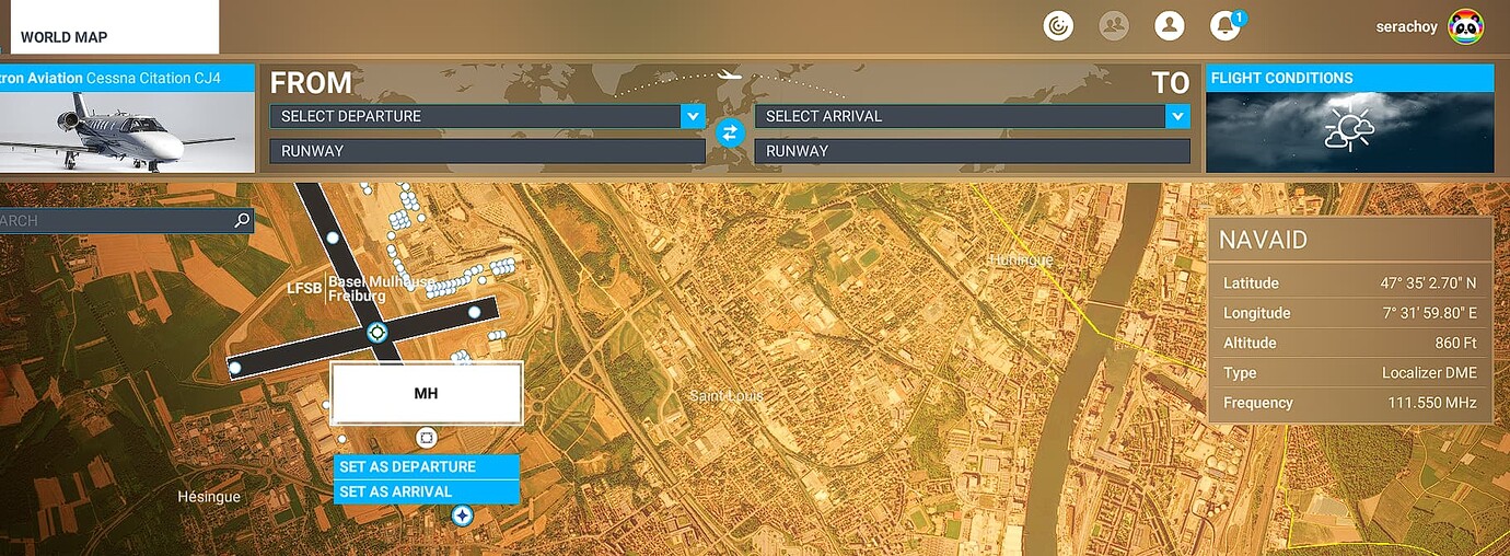 ILS localizer - Aircraft & Systems - Microsoft Flight Simulator Forums