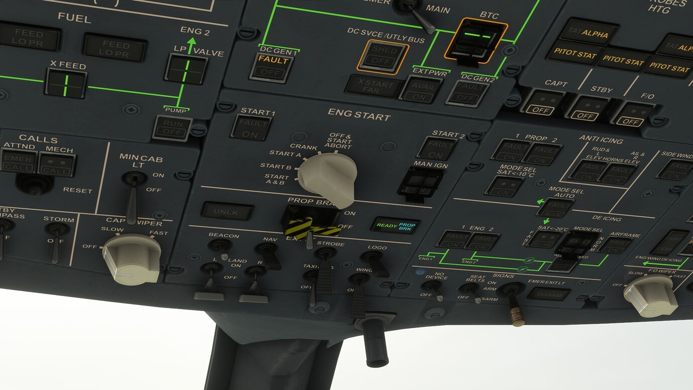 ATR 72-600 Can't disable prop brake - Aircraft & Systems - Microsoft ...