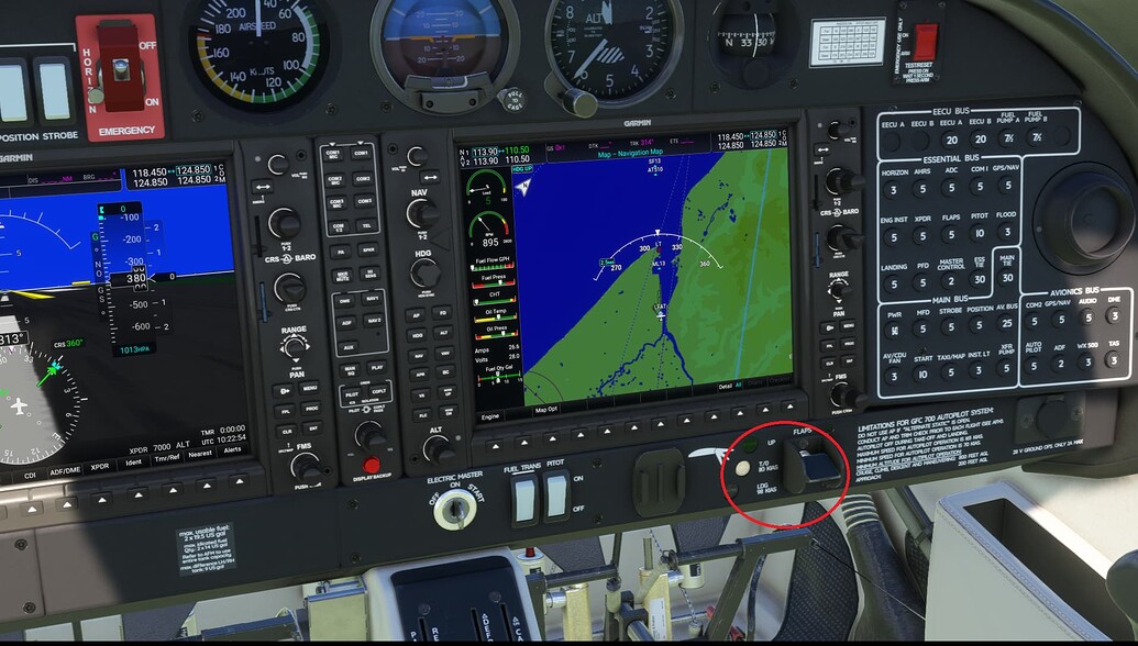 Default Asobo DA40 Flaps Positions - Aircraft & Systems - Microsoft ...