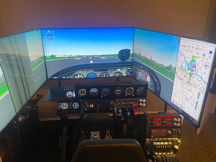 Home Cockpit with 3 Displays and Mockup Cabin - Advice - Page 2 - Home ...