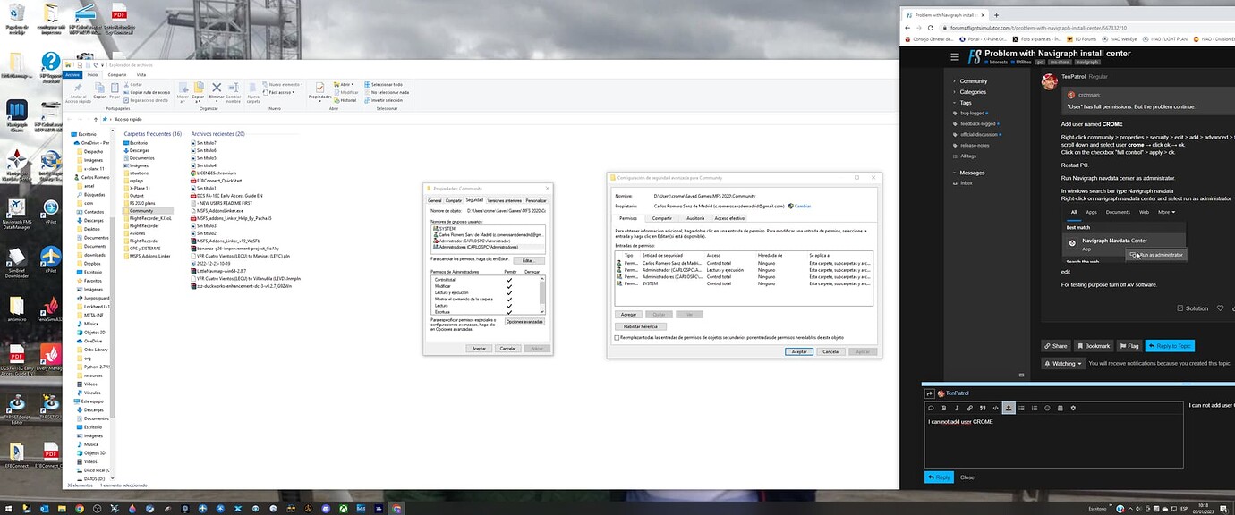 Problem with Navigraph install center - Hardware & Peripherals - Microsoft Flight Simulator Forums