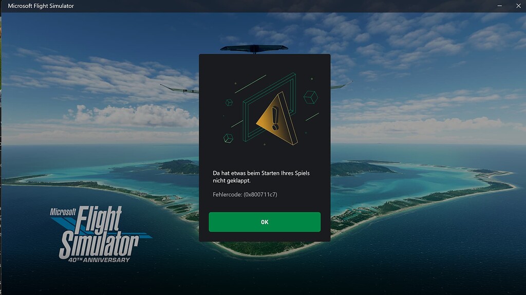Cannot start flightsimulator.exe - Hardware & Peripherals - Microsoft Flight Simulator Forums