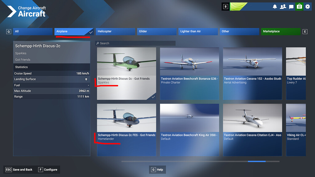 Discus-2C bugs - Aircraft & Systems - Microsoft Flight Simulator Forums