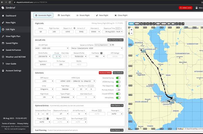 How do you add an IFR on the Fenix A320? - Aircraft & Systems - Microsoft Flight Simulator Forums
