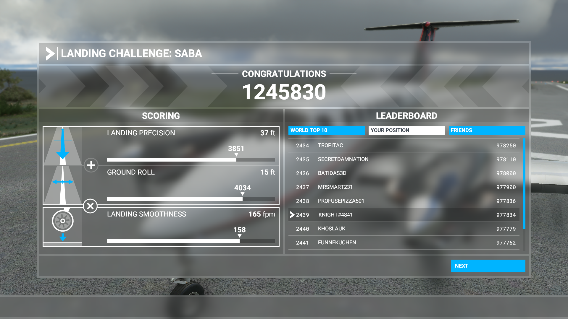 Landing Challenge Leaderboard Not Updating! - Page 4 - User Interface ...
