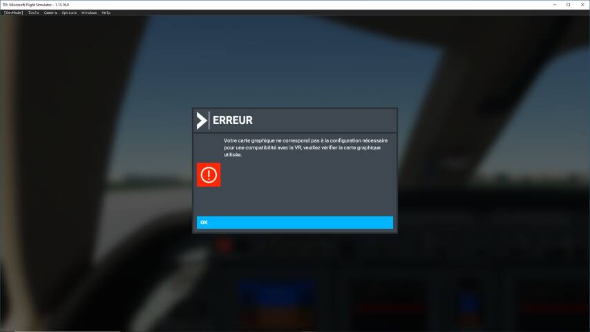 VR Problem to play Video card - Virtual Reality (VR) - Microsoft Flight ...