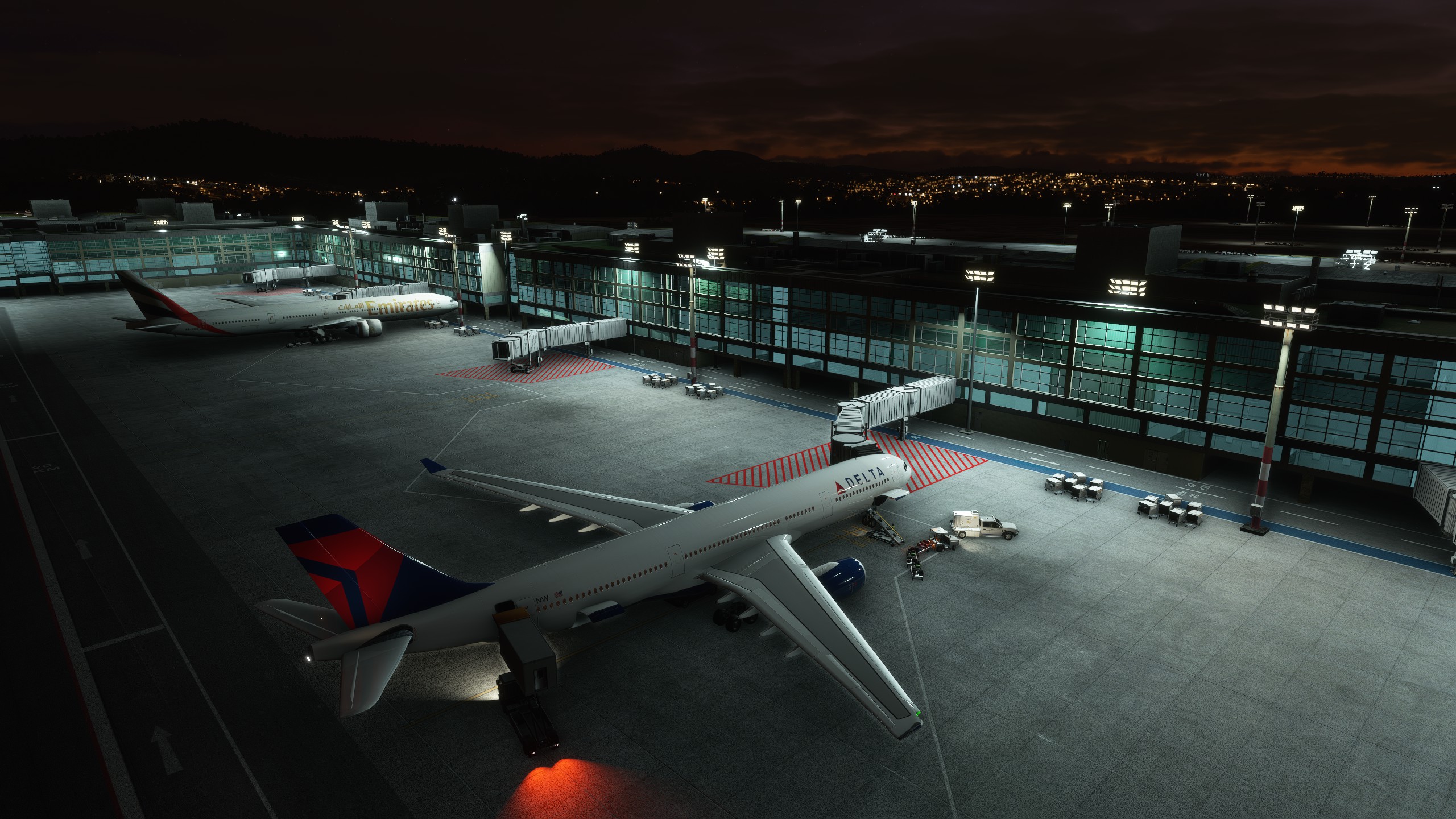 Atlanta to Sao Paulo Delta A330 - World Photographer & Screenshots ...